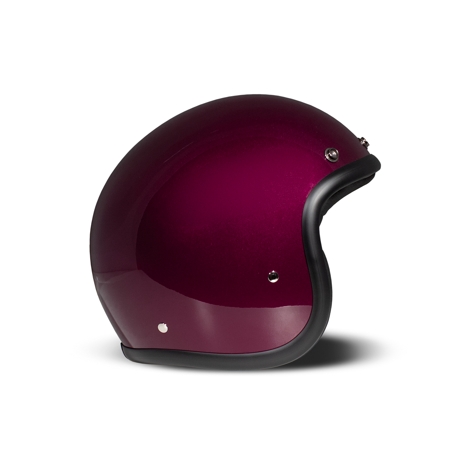 PURPLE SOLID - Motorcycle jet helmets | DMD Official
